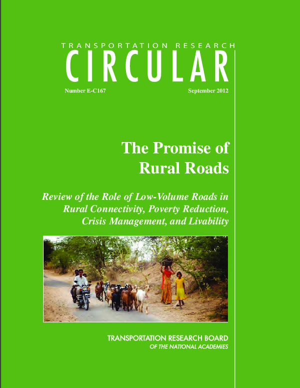 (PDF) The Promise of Rural Roads: Review of the Role of Low-Volume ...