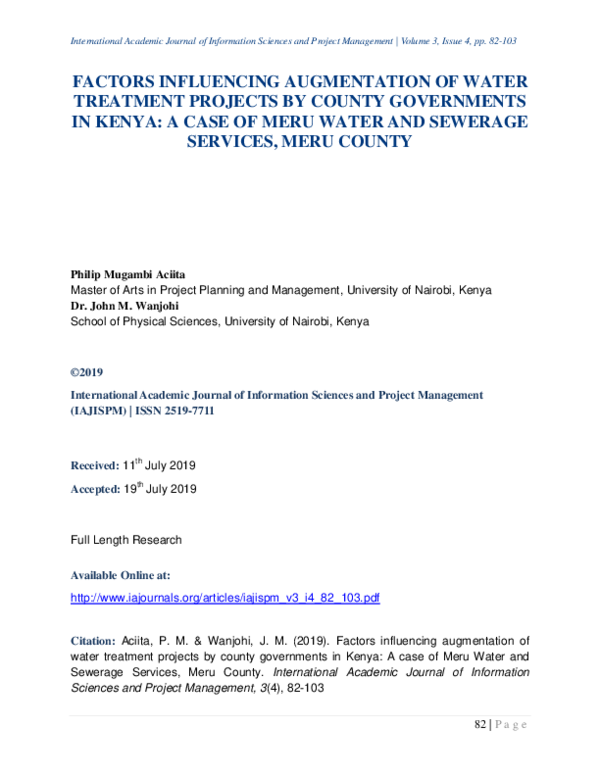 (PDF) Factors Influencing Access to Renewable Energy by Rural ...