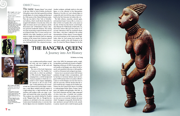 (PDF) THE BANGWA QUEEN. A Journey into Art History.