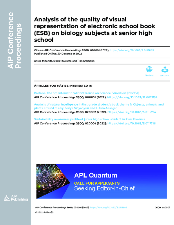 (PDF) Analysis of the quality of visual representation of electronic ...