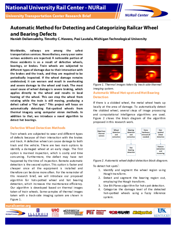 (PDF) Automatic Method for Detecting and Categorizing Train Car Wheel ...