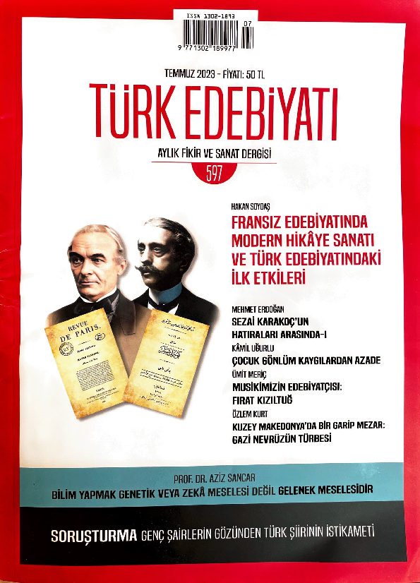 (PDF) "Pan", Türk Edebiyatı: Aylık Fikir ve Sanat Dergisi, 597 (Temmuz ...