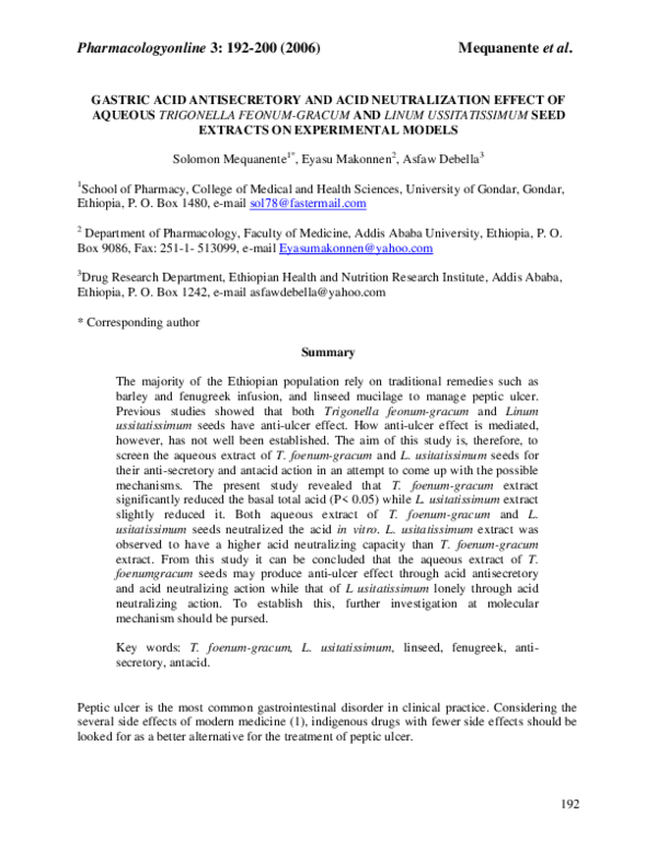 (PDF) Gastric Acid Antisecretory and Acid Neutralization Effect of ...