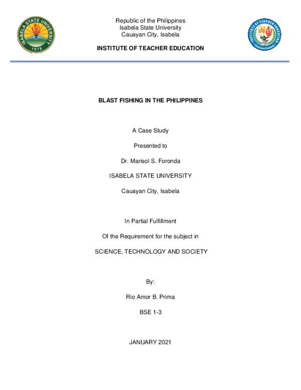 (PDF) Republic of the Philippines Isabela State University Cauayan City, Isabela INSTITUTE OF ...