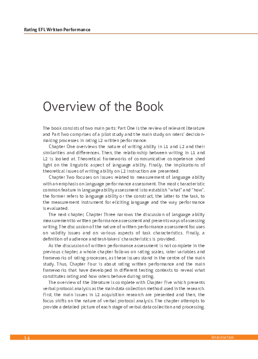 (PDF) Overview Of The Book
