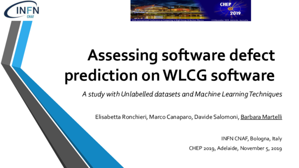 (PDF) Assessing Software Defect Prediction on WLCG Software: a Study with Unlabelled Datasets ...