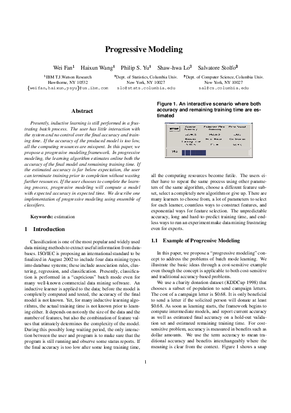 (PDF) Progressive modeling | Philip Yu - Academia.edu