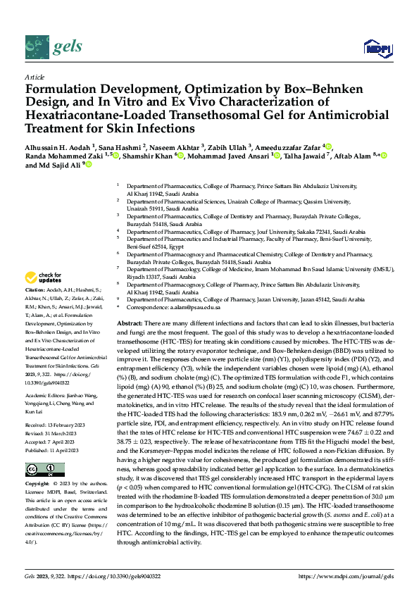 Pdf Formulation Development Optimization By Box Behnken Design And In Vitro And Ex Vivo