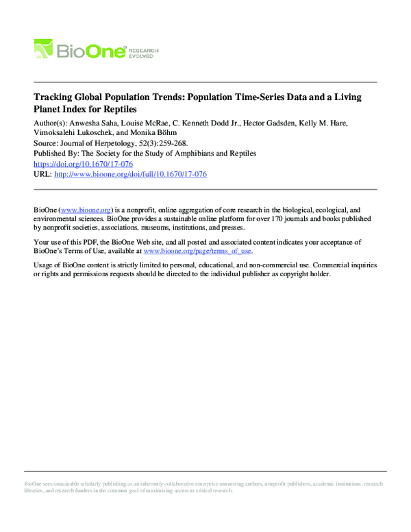 (PDF) Tracking Global Population Trends: Population Time-Series Data ...