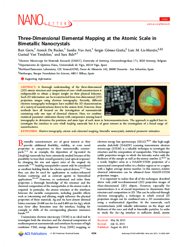 (PDF) Three-Dimensional Elemental Mapping at the Atomic Scale in ... (PDF) Three-Dimensional Elemental Mapping at the Atomic Scale in ...