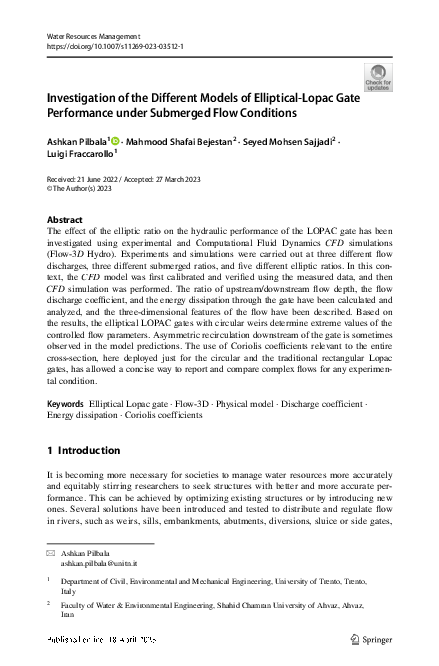 (PDF) Investigation of the Different Models of Elliptical-Lopac Gate ...