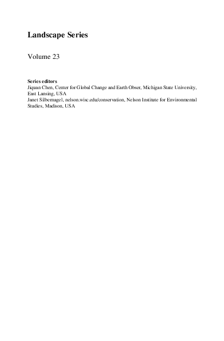 (PDF) Landscape Perspectives
