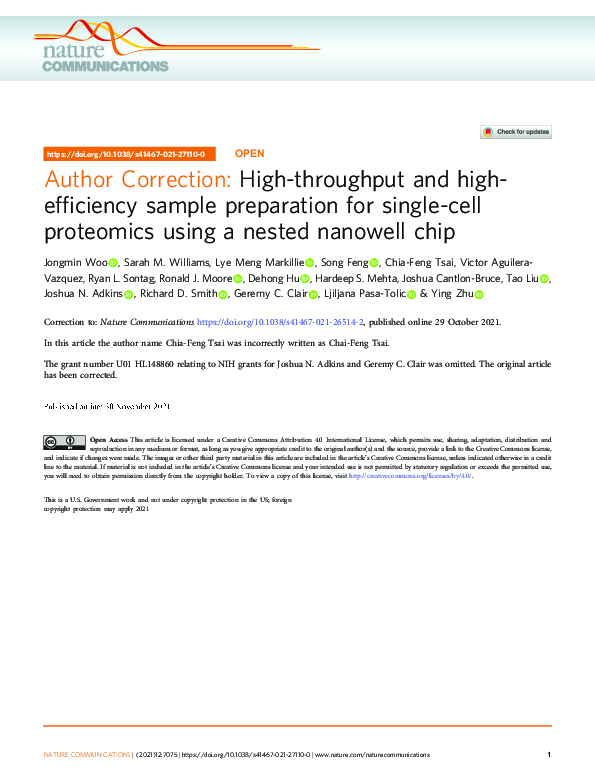 (PDF) Author Correction: High-throughput and high-efficiency sample preparation for single-cell ...
