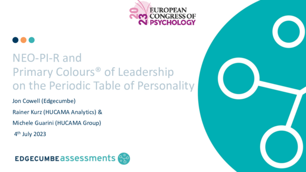 (PDF) NEO-PI-R and Primary Colours of Leadership on the PToP