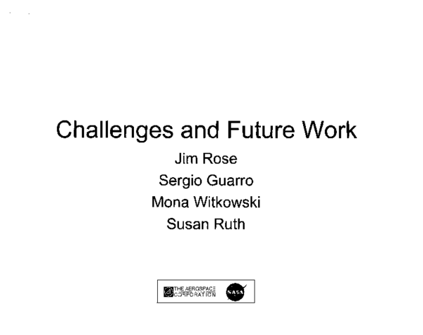 (PDF) Challenges and future work