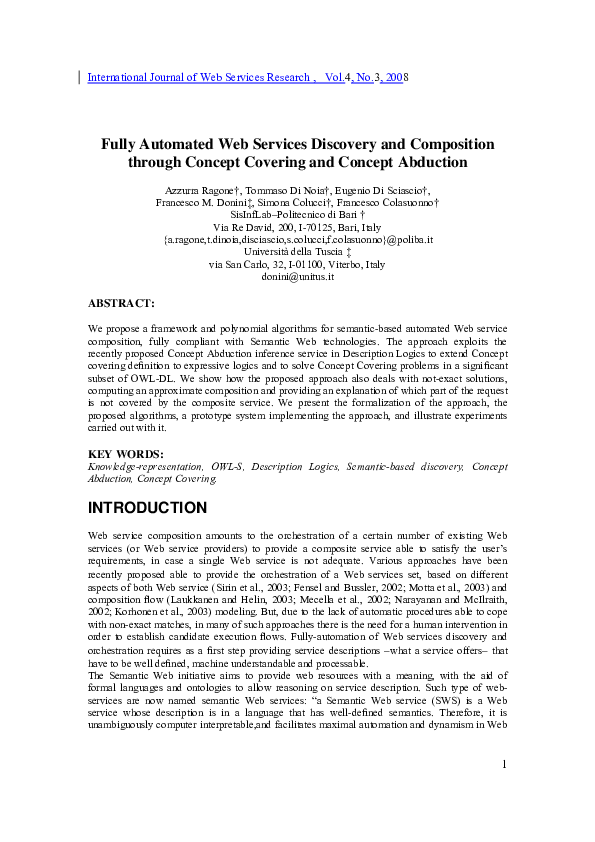 (PDF) Fully Automated Web Services Discovery and Composition Through Concept Covering and ...