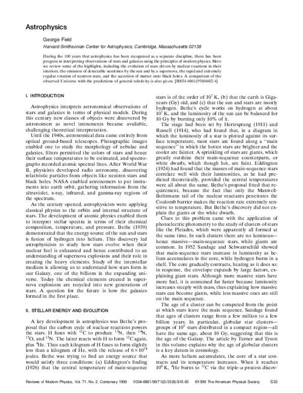 (PDF) Astrophysics