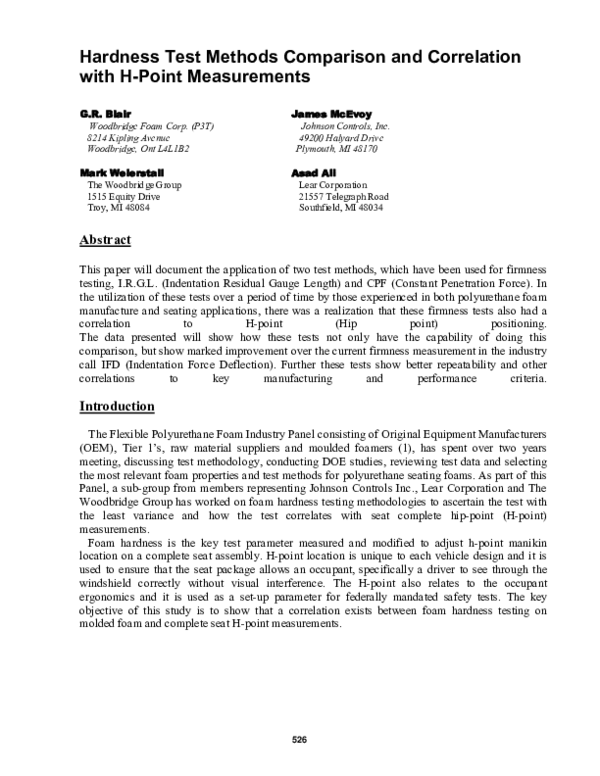 (PDF) Hardness Test Methods Comparison and Correlation with H-Point ...