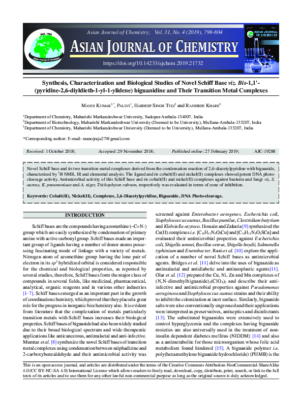 (PDF) Synthesis, characterization and biological studies of organotin(IV) complexes of ...