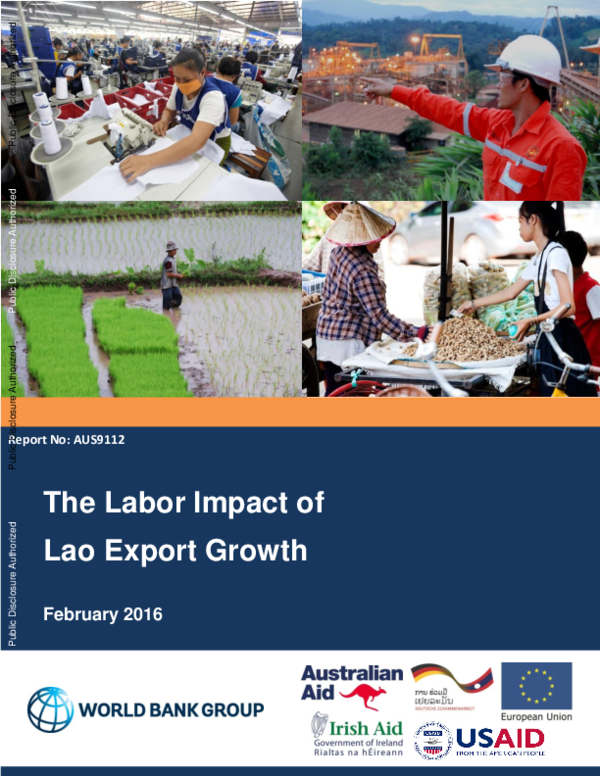 (PDF) The Labor Impact of Lao Export Growth | Elizabeth Ruppert Bulmer ...