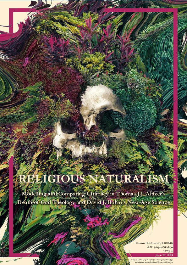 (PDF) Religious Naturalism: Modelling and Comparing Ultimacy in Thomas ...