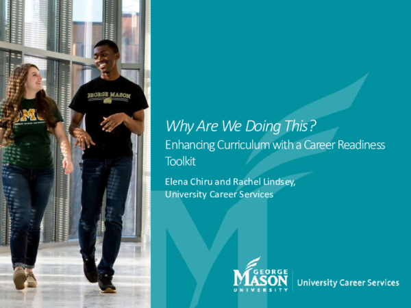 (PDF) Why Are We Doing This? Enhancing Curriculum with Career Readiness ...