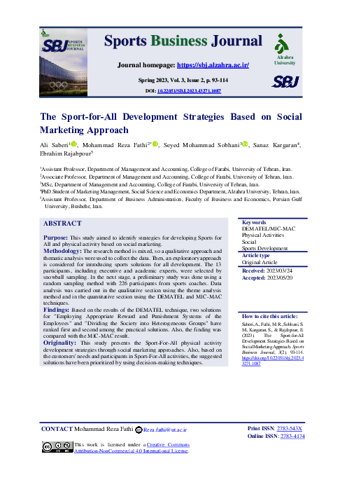 (PDF) The Sport-for-All Development Strategies Based on Social ...
