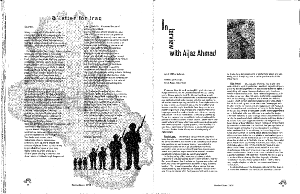(PDF) A Letter for Iraq