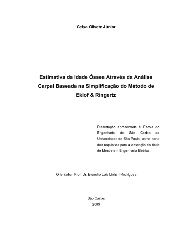 (PDF) Estimativa da idade óssea através da análise carpal baseada na ...