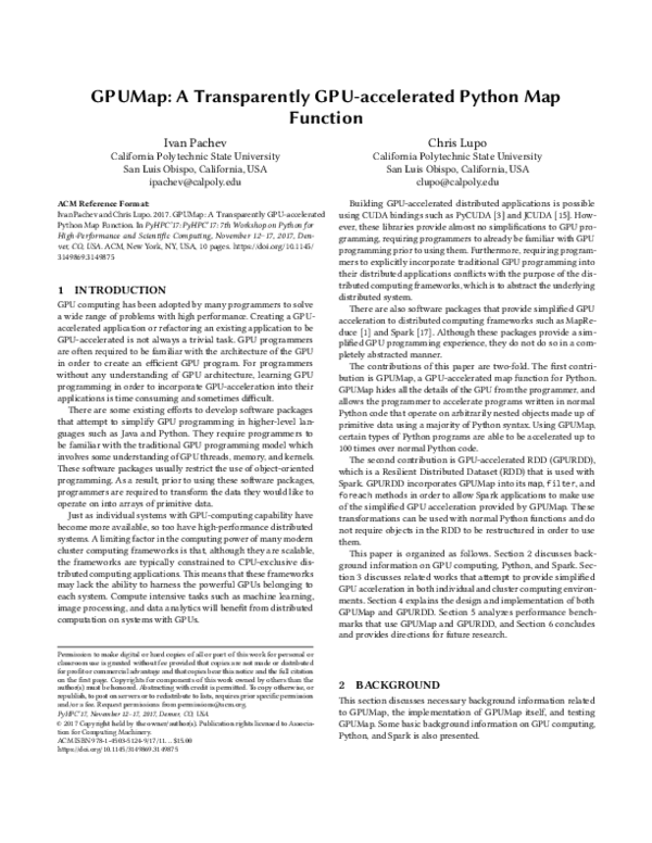 (PDF) GPUMap
