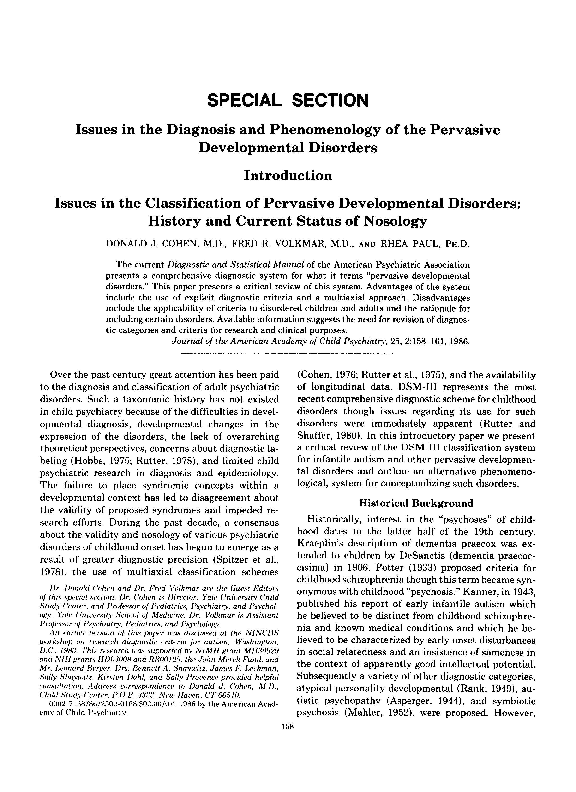 (PDF) Introduction: Issues in the Classification of Pervasive ...