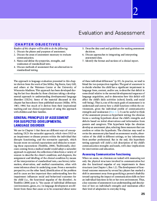 (PDF) Language Disorders from Infancy Through Adolescence: Listening ...