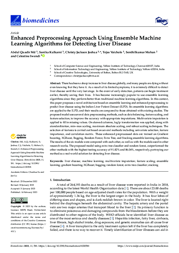 (PDF) Enhanced Preprocessing Approach Using Ensemble Machine Learning ...