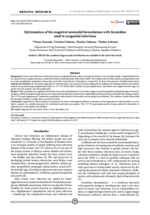 (PDF) Optimisation of the magistral semisolid formulations with ...