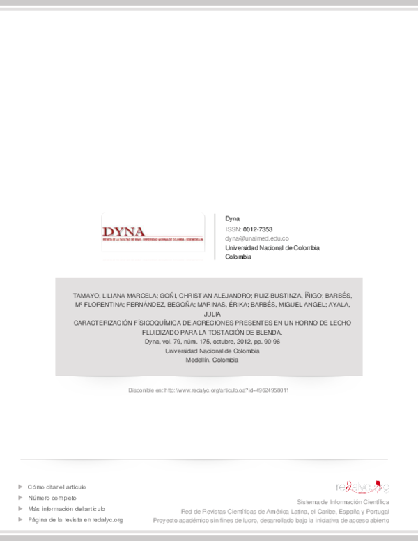 (PDF) Caracterización Físicoquímica De Acreciones Presentes en Un Horno ...