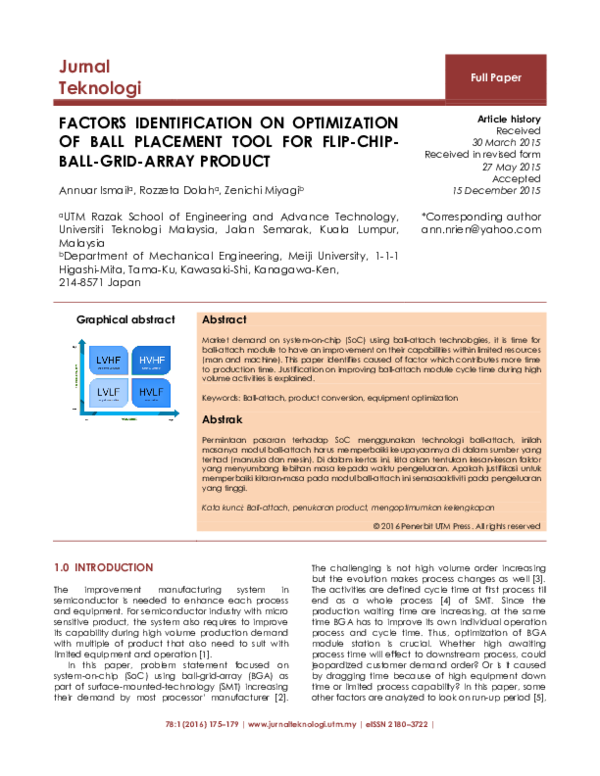 (PDF) Factors Identification on Optimization of Ball Placement Tool for Flip-Chip-Ball-Grid ...