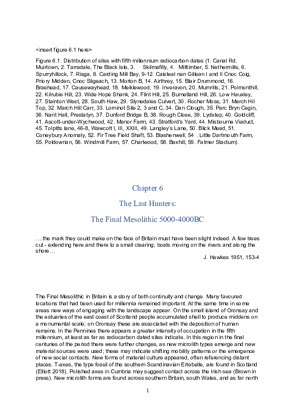 (DOC) Chapter 6 The last hunters