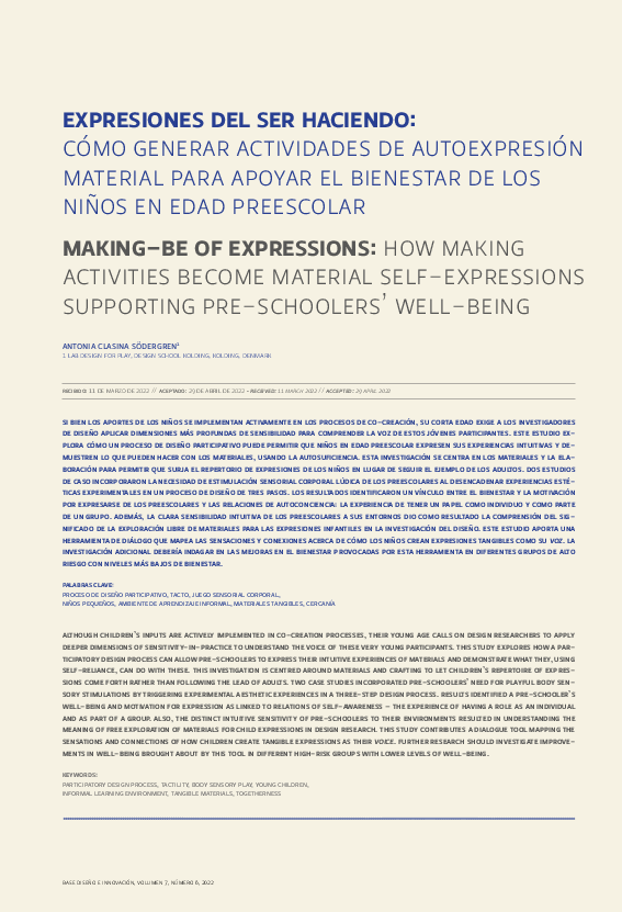 (PDF) Making-be of expressions. How making activities become material ...