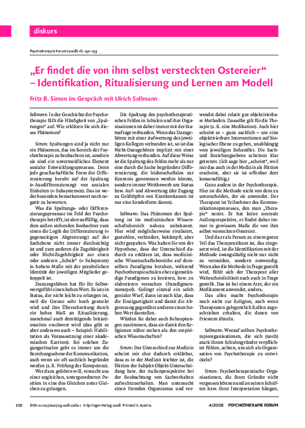 (PDF) Er findet die von ihm selbst versteckten Ostereier ...