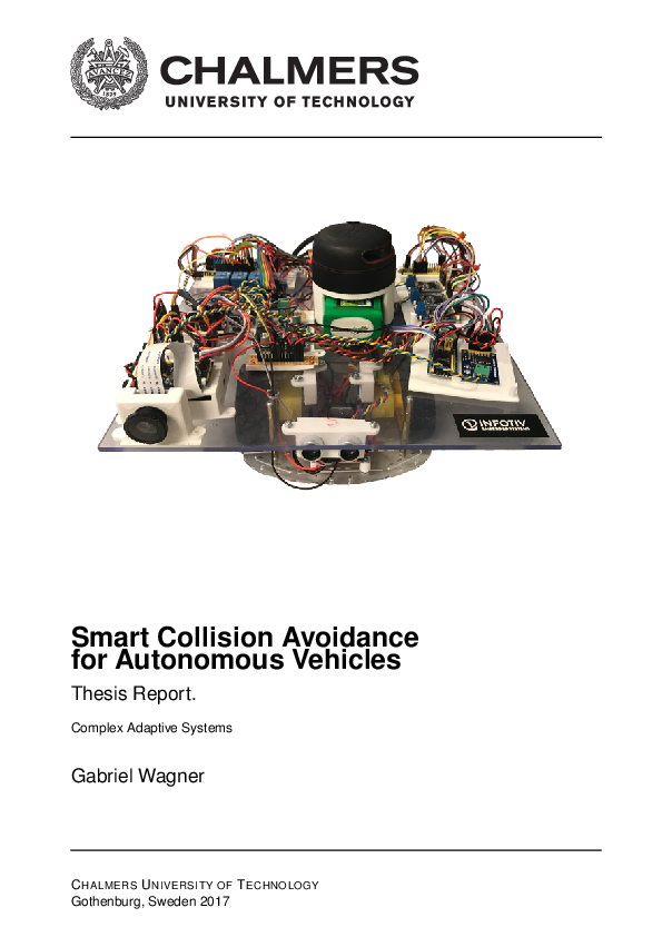 (PDF) Smart Collision Avoidance for Autonomous Vehicles