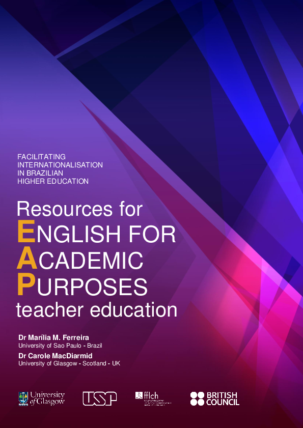 (PDF) Resources for English for Academic Purposes: Teacher Education.