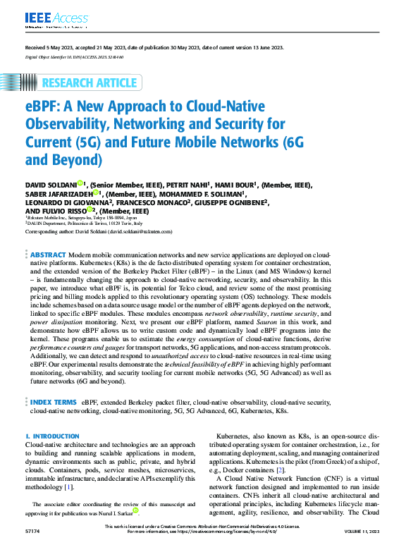 (PDF) eBPF: A New Approach to Cloud-Native Observability, Networking and Security for Current ...