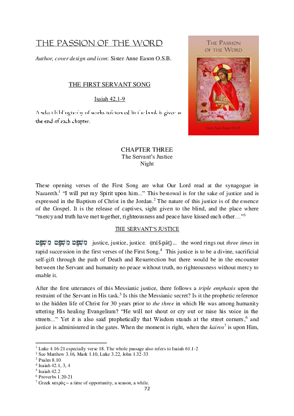 (PDF) The Passion of the Word. Chapter 3