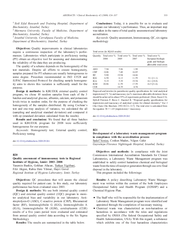 (PDF) Development of a laboratory waste management program in ...