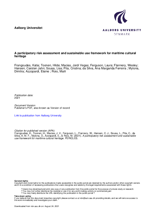 (PDF) A participatory risk assessment and sustainable use framework for ...