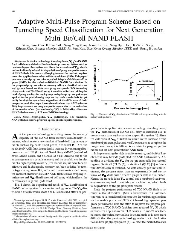 (PDF) Adaptive Multi-Pulse Program Scheme Based on Tunneling Speed ...