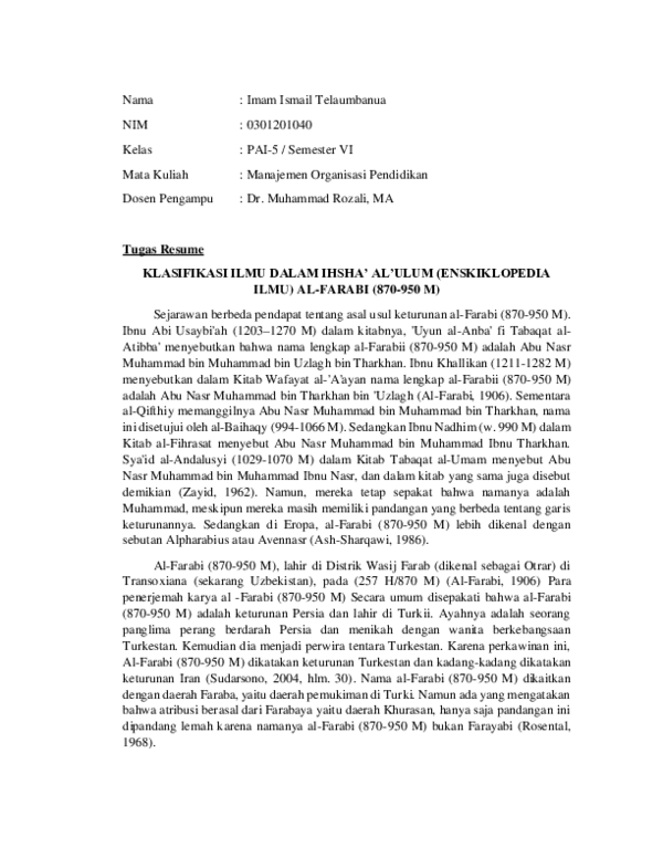 (PDF) Resume MOP Imam Ismail T