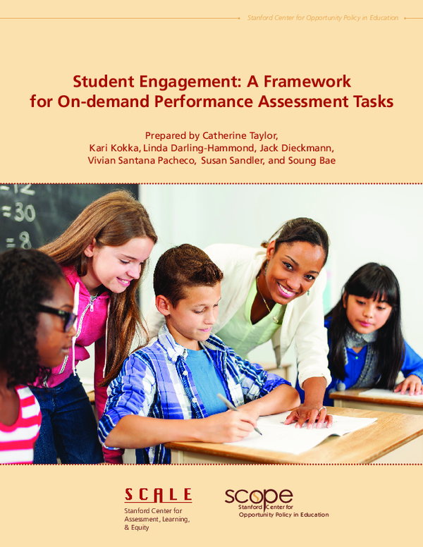 (PDF) Student Engagement: A Framework for On-Demand Performance ...