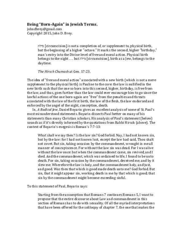 (PDF) Being "Born-Again" in Jewish Terms.