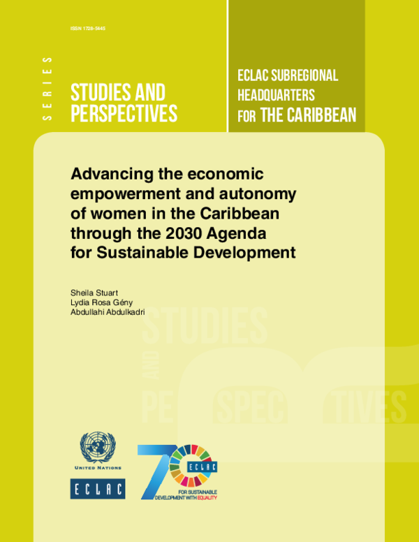 (PDF) Advancing the economic empowerment and autonomy of women in the ...
